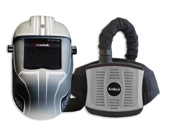 Kapio Laser Welding Headtop c/w AirKos PAPR | Foster Industrial
