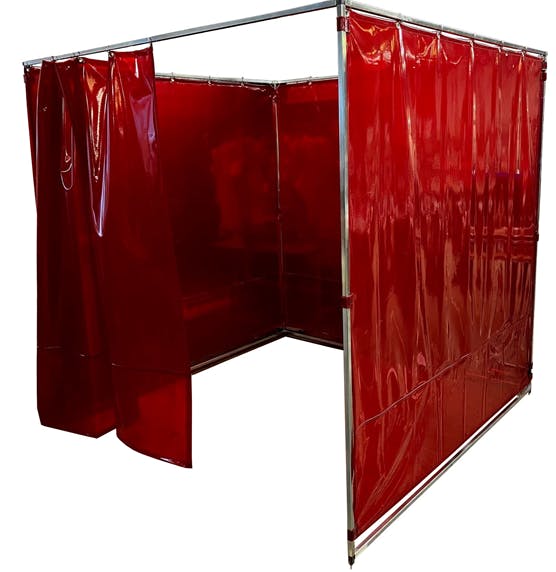 Tusker Swiftbay c/w Amber Hi-vis curtain | Foster Industrial