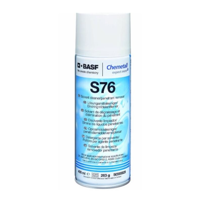 Chemetall S76 Cleaner | Weld crack Detection | Foster Industrial