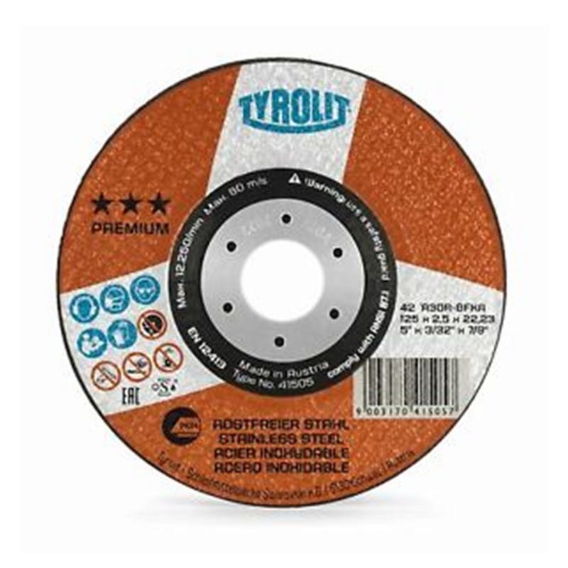 Tyrolit 3 Star 115mm X 1.6mm Inox Slitting DIsc | Foster Industrial