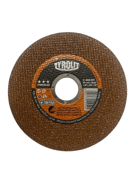 Tyrolit 115 x 1.0 mm Aluminium Slitting Disc 34332821 | Foster Industrial
